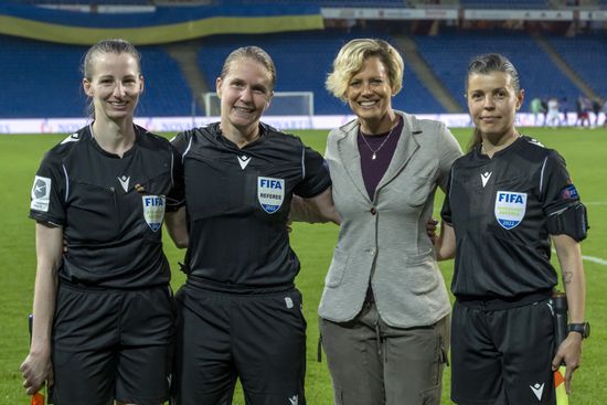 Swiss Lineswoman Susanne Kueng Swiss Referee Editorial Stock Photo ...