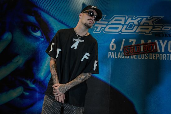 Rapper Daniel Heredia Vidal Known Rels Redaktionelles Stockfoto ...