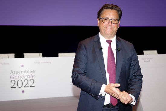 Paul Hudson Ceo Sanofi Sanofi 2022 Editorial Stock Photo - Stock Image ...