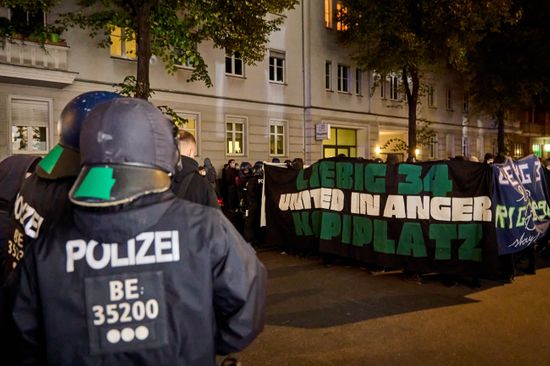 Leftwing Autonomists Protesting Under Motto United Editorial Stock ...