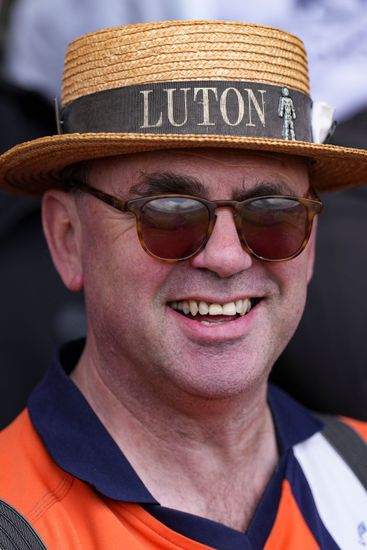 Luton Town Fan Editorial Stock Photo - Stock Image | Shutterstock