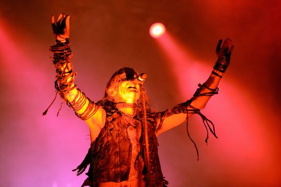 Singer Erik E Danielsson Watain Performing Editorial Stock Photo ...
