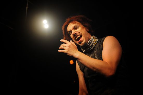 Singer Tony Kakko Sonata Arctica Concert Editorial Stock Photo - Stock ...
