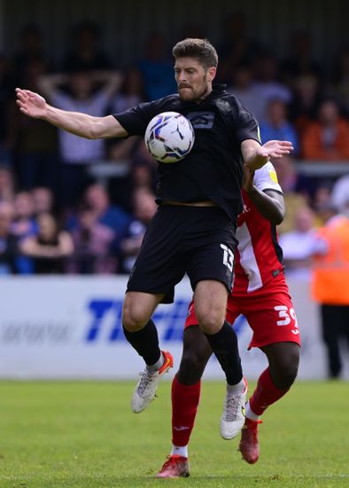 Jamie Proctor Port Vale Challenges Ball Editorial Stock Photo - Stock ...