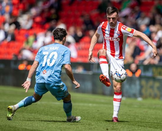 Morgan Fox Stoke City Under Pressure Editorial Stock Photo - Stock ...