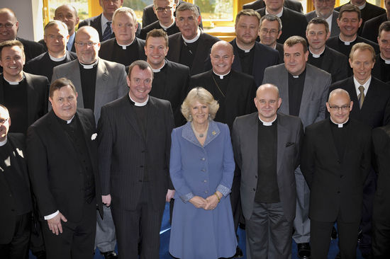 Chaplains Pose Group Photograph Camilla Duchess Editorial Stock Photo ...