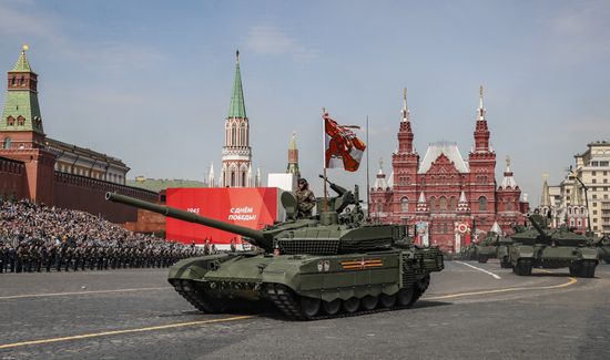 Russian T90m T14 Armata Tanks Take Editorial Stock Photo - Stock Image ...