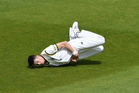 Dropped Catch Dominic Goodman Gloucestershire Puts Editorial Stock ...