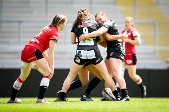 Flo Robinson Eilidh Sinclair Exeter Chiefs Editorial Stock Photo ...