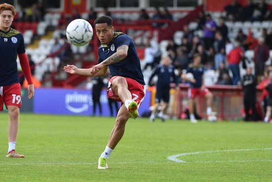 Elliott List Stevenage Fc During Stevenage Editorial Stock Photo ...