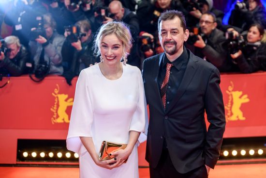 Actress Nina Hoss Her Partner Alex Editorial Stock Photo - Stock Image ...