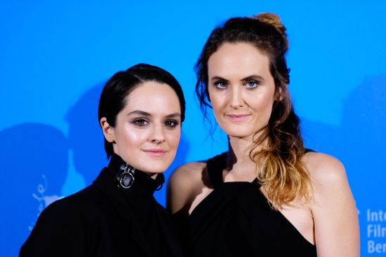 Actresses Noemi Merlant Barbara Hellemans Photocall Editorial Stock ...