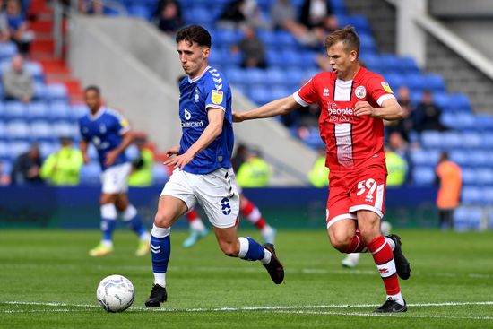 Oldham Athletics Callum Whelan Tussles Jake Editorial Stock Photo ...