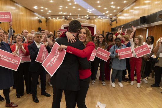 Newly Elected Simon Hogg Congratulated By Editorial Stock Photo - Stock ...