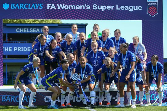 Wsl Champions Trophy Lifting During Fa Editorial Stock Photo - Stock ...