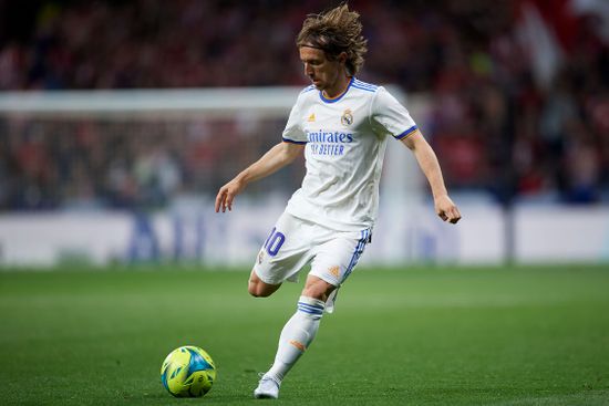 Luka Modric Real Madrid Shooting Goal Editorial Stock Photo - Stock ...