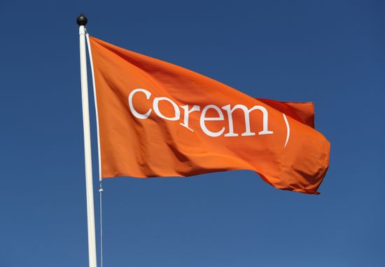 Flag Corem Property Group Ab Which Editorial Stock Photo - Stock Image ...