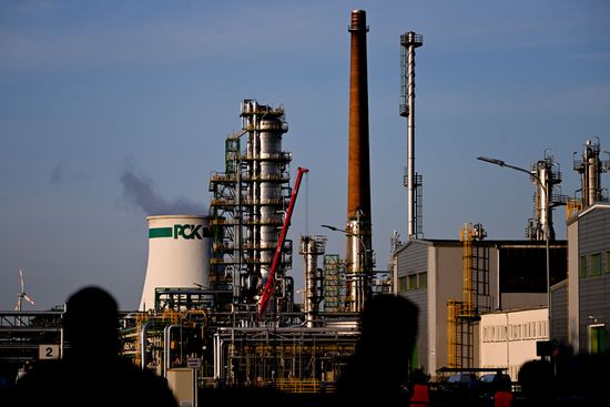 View Pck Oil Refinery Schwedt Germany Editorial Stock Photo - Stock ...