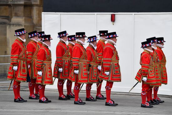 Yeoman Guard State Opening Parliament Editorial Stock Photo - Stock ...