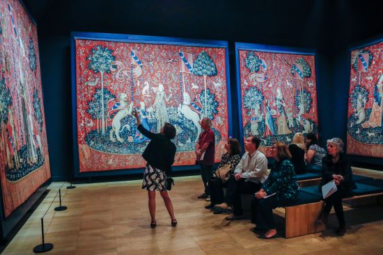 People Look Tapestries Back To1500 Put Editorial Stock Photo - Stock ...