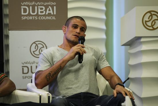 Brazilian Boxer Bruno Machado Attends Press Editorial Stock Photo ...