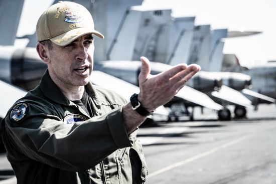 Commander Gavin Duff Talks Aboard Us Editorial Stock Photo - Stock ...