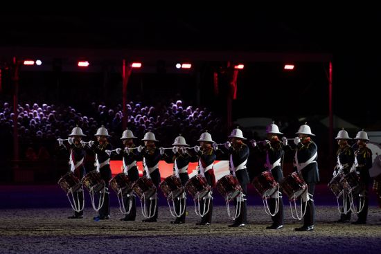 Top Secret Drums Corps Switzerland Crowds Editorial Stock Photo - Stock ...