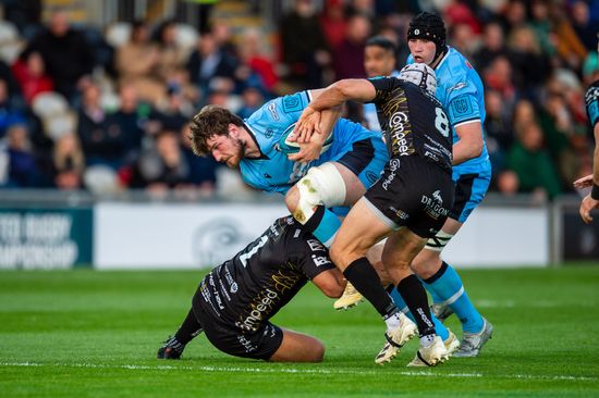 James Ratti Cardiff Rugby Tackled By Editorial Stock Photo - Stock ...