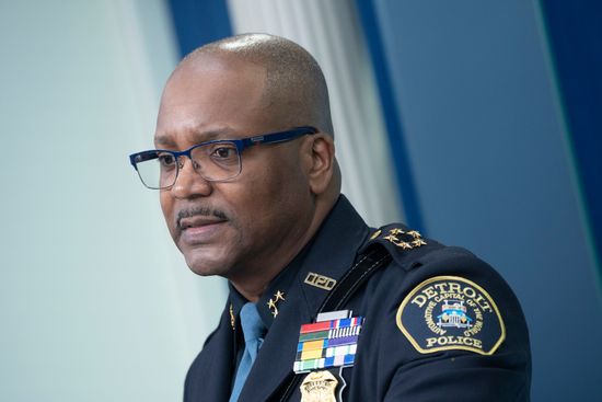 Detroit Michigan Police Chief James White Editorial Stock Photo - Stock ...