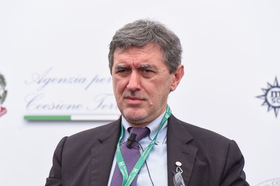 Marco Marsilio President Abruzzo Region 1st Editorial Stock Photo ...