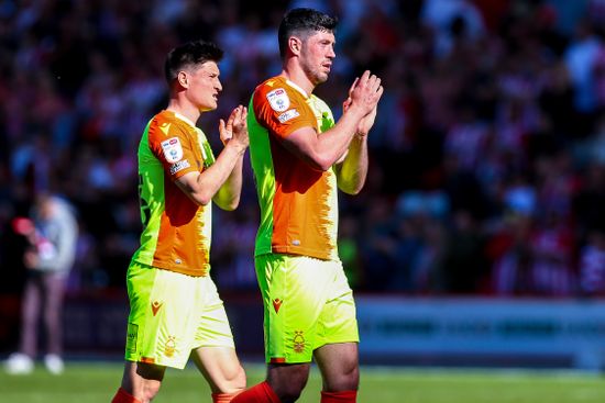 Joe Lolley Scott Mckenna Nottingham Forest Editorial Stock Photo ...