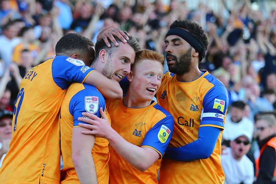 Mansfield Town Forward Rhys Oates 18 Editorial Stock Photo - Stock ...