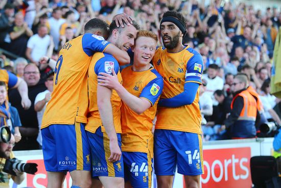 Mansfield Town Forward Rhys Oates 18 Editorial Stock Photo - Stock ...