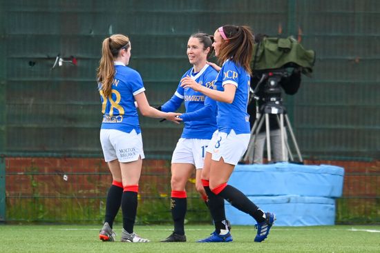Goal 03 Rangers Jane Ross Congratulated Editorial Stock Photo - Stock ...