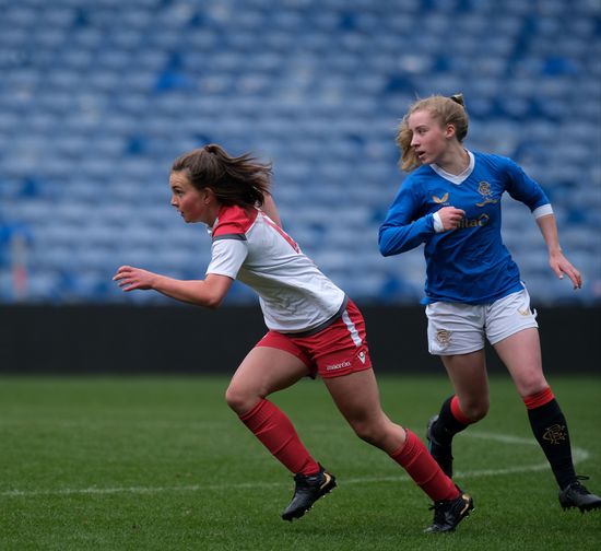 Leah Sidey Spartans Kirsty Maclean Rangers Editorial Stock Photo ...