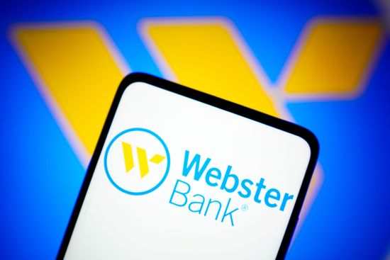 This Photo Illustration Webster Bank Logo Editorial Stock Photo - Stock ...