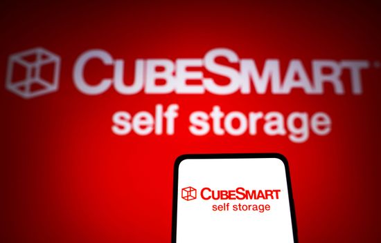 This Photo Illustration Cubesmart Logo Seen Editorial Stock Photo ...