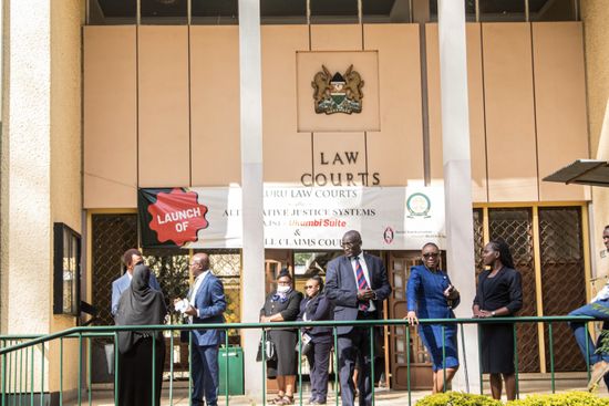 People Seen Waiting Court Entrance During Editorial Stock Photo - Stock ...