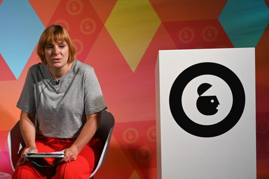 Jessica Gregson Open Everyone Closed Racism Editorial Stock Photo ...