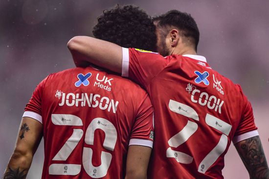 Steve Cook Nottingham Forest Celebrates Brennan Editorial Stock Photo ...
