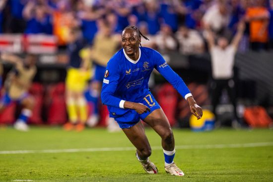 Joe Aribo Rangers Celebrates His Goal Editorial Stock Photo - Stock ...