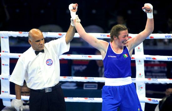 Womens Light Middleweight Semifinal Lisa Orourke Editorial Stock Photo ...