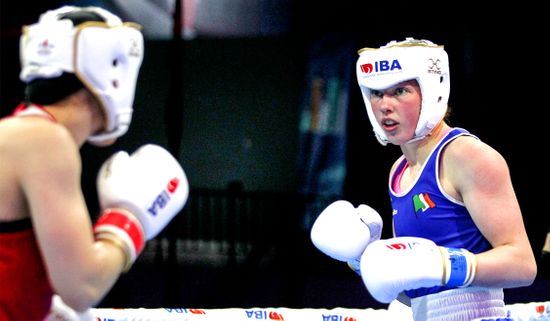 Womens Light Middleweight Semifinal Lisa Orourke Editorial Stock Photo ...