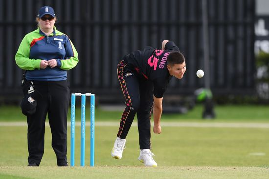 Issy Wong Central Sparks Bowling During Editorial Stock Photo - Stock ...