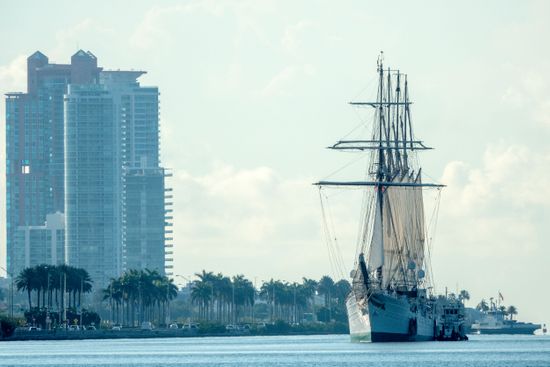 Spanish Royal Navy Training Vessel Juan Editorial Stock Photo - Stock ...