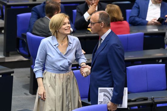 Julia Friedrich Merz Cdu During 37th Editorial Stock Photo - Stock Image | Shutterstock