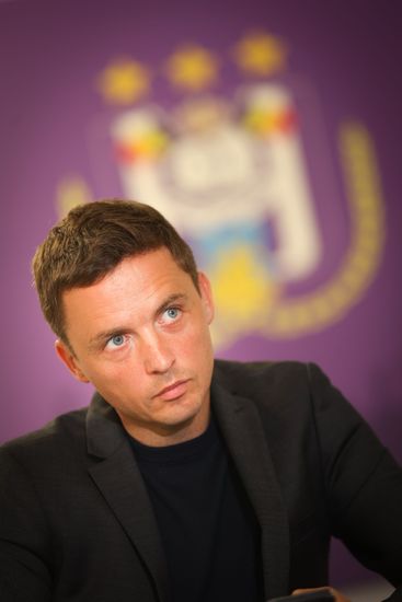 Anderlechts Ceo Peter Verbeke Pictured During Editorial Stock Photo ...