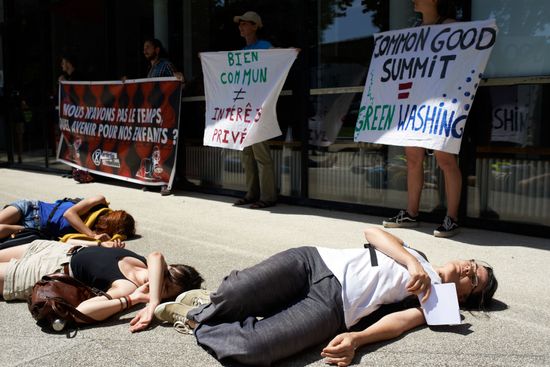 Diein Front Place Where Summit Takes Editorial Stock Photo - Stock ...