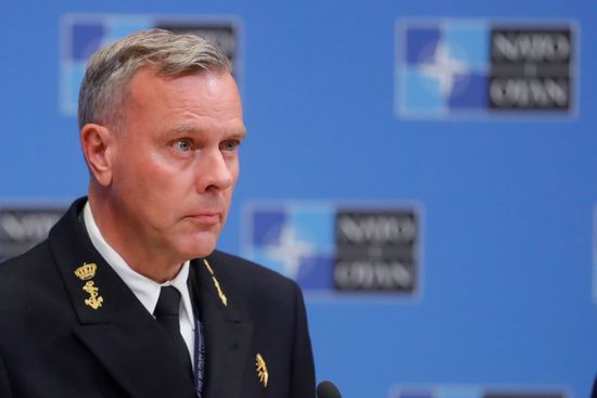 Chairman Nato Military Committee Rob Bauer Editorial Stock Photo ...