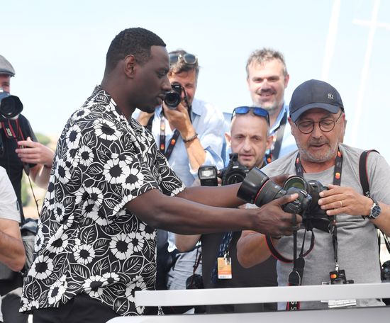 French Actor Omar Sy Attends Photo Editorial Stock Photo - Stock Image ...